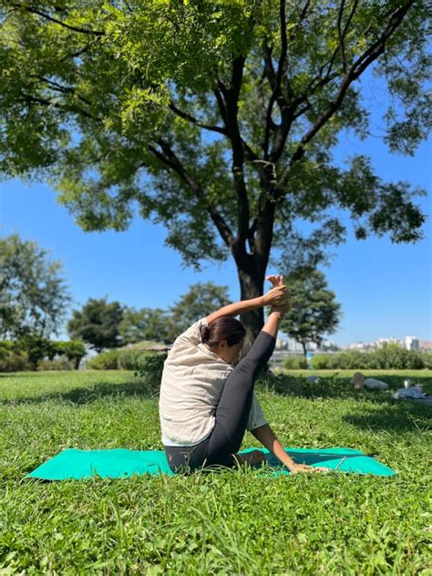잠원한강공원에서 가을맞이 야외 요가 수업 네이버 블로그