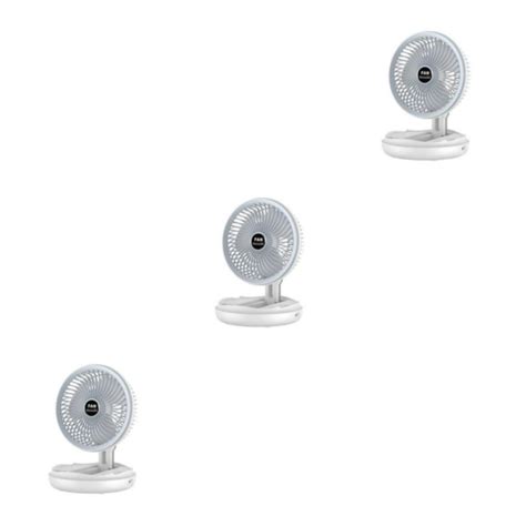 Toystoory Ventilador Plegable Usb Para Colgar Con Luz Led Enfriador De