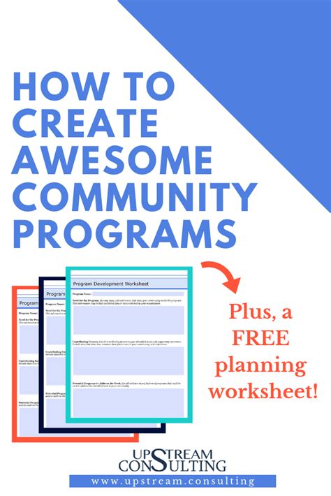 Creating Impactful Community Programs