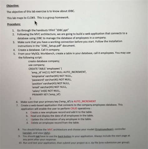 Solved Objective The Objective Of This Lab Exercise Is To Chegg