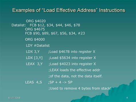 Cpu12 Instruction Set Overview Ppt Download