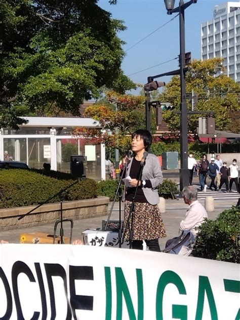 ガザ虐殺を止めろ！ 原爆ドーム前でも行動相次ぐ No War No Kishida 11･3ヒロシマ憲法集会2023 さとうしゅういち