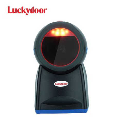 China Supplier Manufacturer1d 2d Qr Cmos Desktop Barcode Scanner Usb Omnidirectional Hands Free