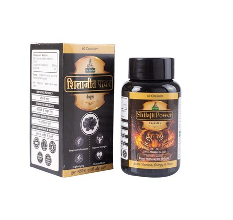 Dr Vedas Shilajit Power Capsule Ayurvedic 60 Capsule Pack Of 1