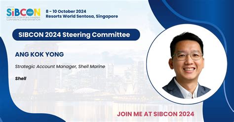 Kok Yong Ang On Linkedin Sibcon2024