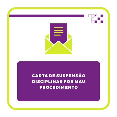 Modelo De Carta De Suspensao
