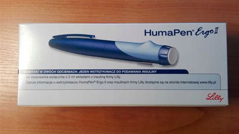 HumaPen Ergo II Lilly Wstrzykiwacz Insuliny 8864837263 Oficjalne