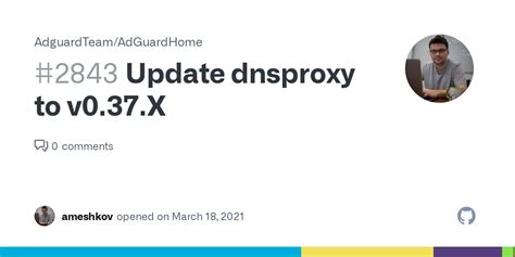 Update Dnsproxy To V X Issue AdguardTeam AdGuardHome GitHub