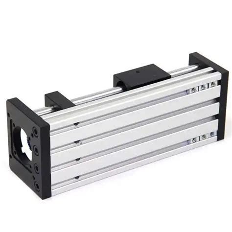 Open Motorized Belt Drive Linear Motion Conveyor Module China Axis And Bearing Block