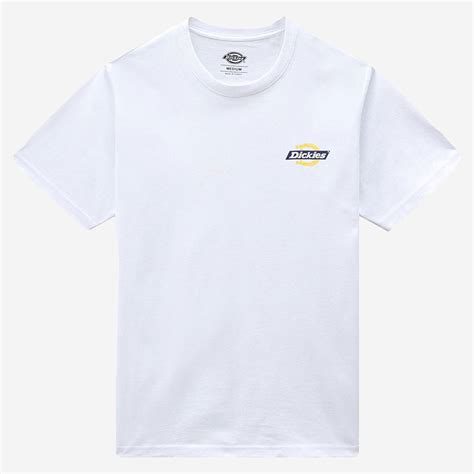 Dickies T Shirt Ruston White Outlaw Tamanho L Cor Branco