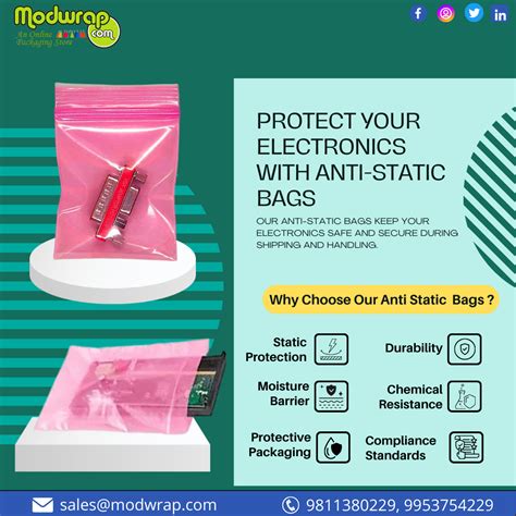 Why Anti Static Bags Are Essential For Electronic Parts Modwrap Why Anti Static Bags Are Essential For Electronic Parts Modwrap