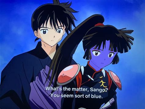 You Look Blue Sango By Buruberiqueen On Deviantart