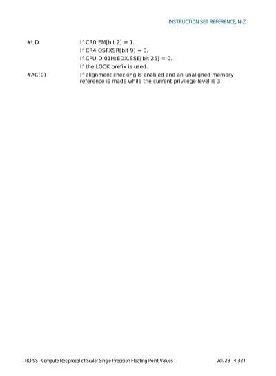 INSTRUCTION SET REFERENCE INSTRUCTION SET REFERENCE