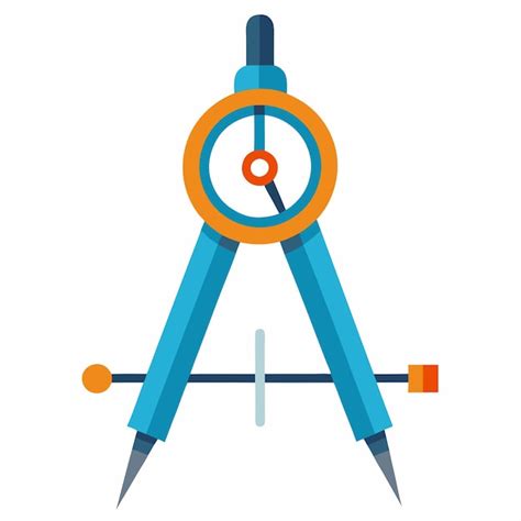 Precision Vector Design Architect Compass Technical And Refined Premium Ai Generated Vector