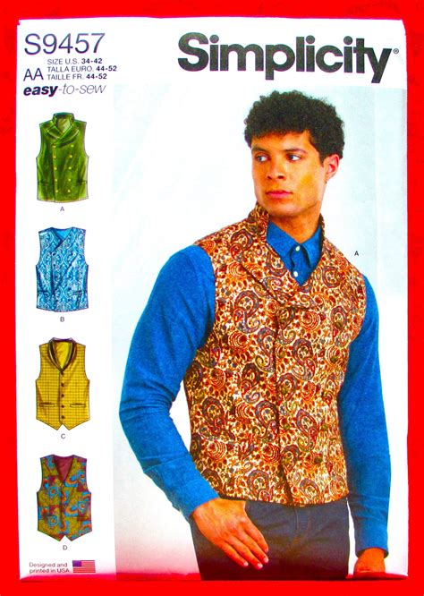 Double Breasted Vest Sewing Pattern Naythandilek