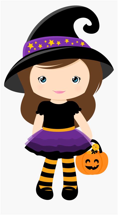 Bruxinha Cute Halloween Png Transparent Png Is Free Transparent Png