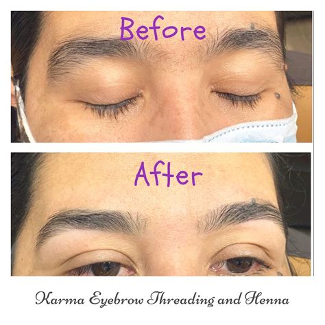 Threading Eyebrows Before And After Men