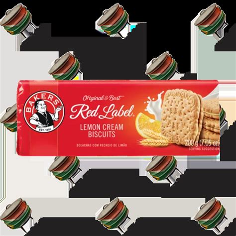 Bakers Red Label Lemon Creams 200g African Delights