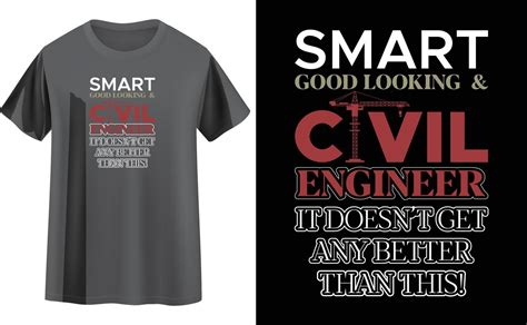 Engineer T Shirt Design 9642593 Vector Art At Vecteezy