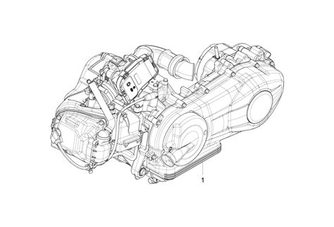 Motore Piaggio Liberty 125 IGET 3V ABS E3 E4 2015 2020 APAC