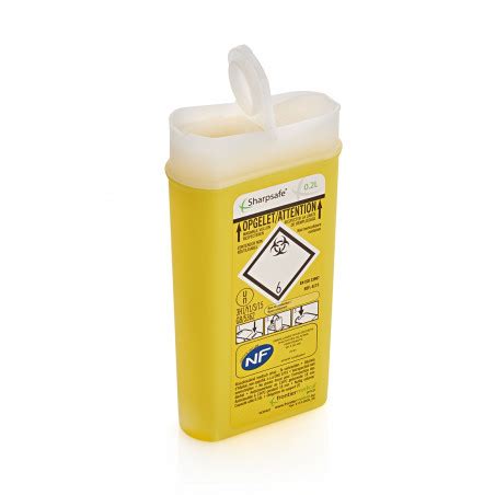 Sharps Box For Used And Soiled Blades 250 Ml Podiatech