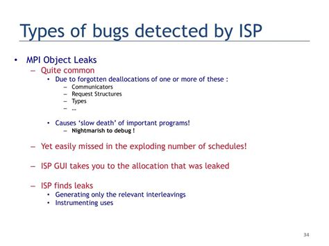Ppt Overview Of Mpi Overview Of Isps Handling Of Mpi Powerpoint Presentation Id2191001