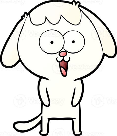 Linda Dibujos Animados Perro Dibujo 46724046 Png