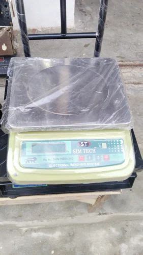 Digital Sim Tech Electronic Weighing Scale For Business Use At ₹ 3500piece In Muzaffarpur