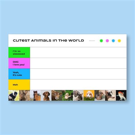 Les Animaux Les Plus Mignons De La Liste Des Niveaux De Paysage Du