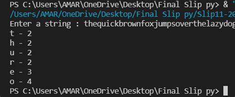 BCA SLIPS TY BCA Write A Python Program To Count Repeated Characters