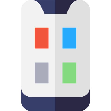 App Basic Straight Flat Icon