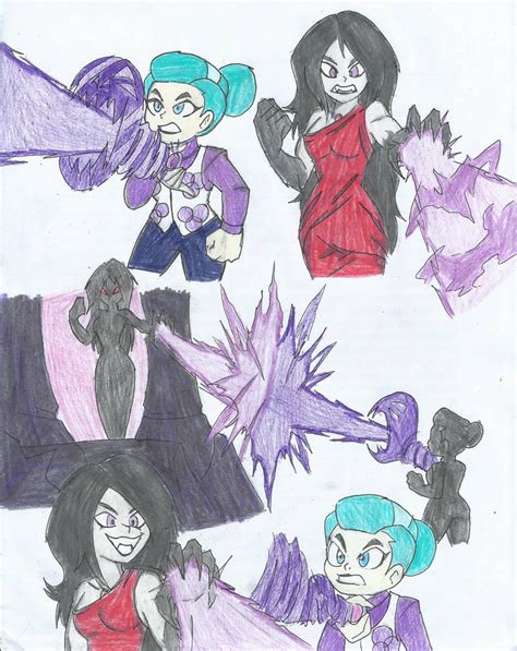 Vanessa Vs Odalia By Rogelis By Bbb35 On Deviantart