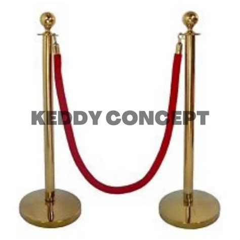 225 Meter Queue Manager With Classic Rope For Events Size 3 Inch At