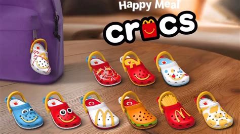 Mcdonalds Crocs Happy Meal Release Window Toys And More The Mary Sue