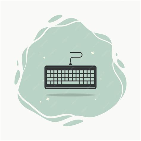 Premium Vector Keyboard Icon Graphic Design Vector Illustration