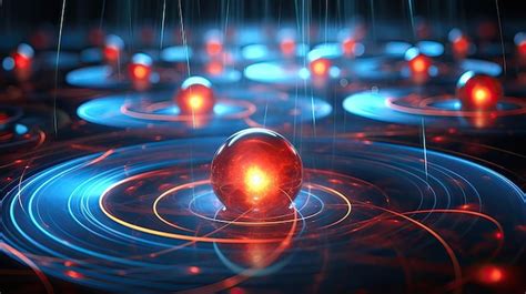 Premium Photo Abstract Portrayal Of A Dynamic Energy Field Vibrant Energetic Futuristic