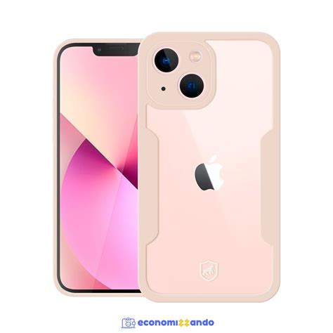 Capa Case Capinha 360 Para IPhone 13 Rosa Frente E Verso Gshield