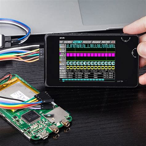 MINIWARE LA104 Logic Analyzer 4 Channel Debugging Assistant Sampling