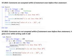 How To Stop Using Vb Net New Code Editing Features In Visual Studio