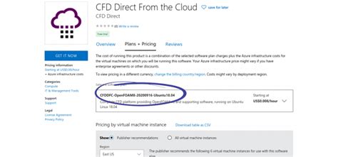Cfd Direct From The Cloud Run On Microsoft Azure