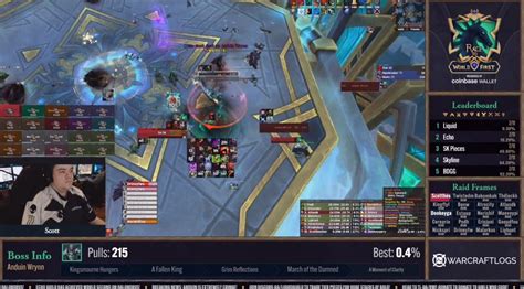 World First Mythisch Anduin Kill Durch Liquid Im Mausoleum Der Ersten