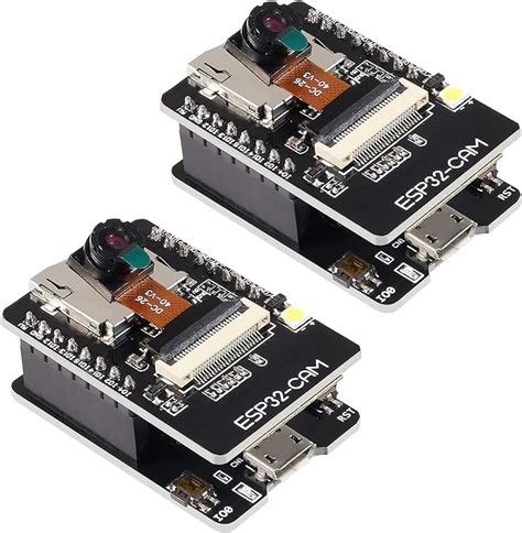 2pcs ESP32 CAM Entwicklungsplatine WLAN Bluetooth ESP32 DC 5V Dual