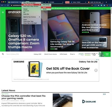 How To Group Tabs In Google Chrome Android Central