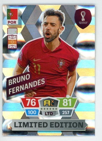 BRUNO FERNANDES PANINI W C QATAR 2022 LIMITED EDITION Aukro