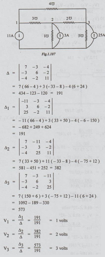 Worked Problems Ac Circuits By Nodal Analysis Method When Ideal Voltage Source Ideal Voltage