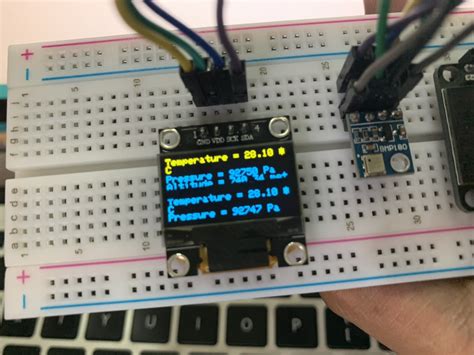 Laporan Tugas V Sistem Embedded Bmp 180 And Oled Display Using Esp32 And Arduino Ide” Denny