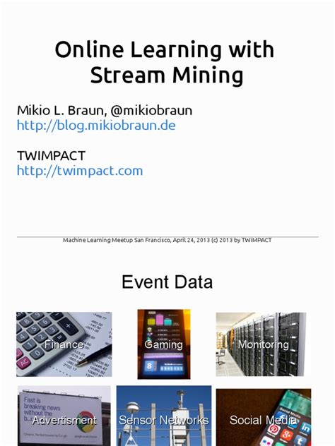 online learning with stream mining pdf twitter machine learning