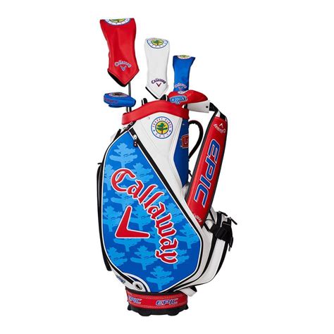 Callaway 2021 Us Open Limited Edition Golf Tour Staff Bag Redwhite