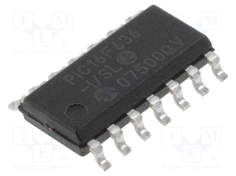 Pic16f636 Isl Microchip Technology Ic Pic Microcontroller 35kb