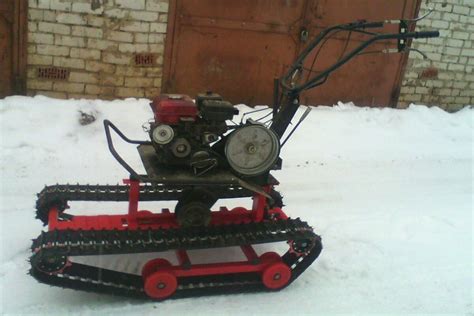 Гусеничный модуль для мотоблока